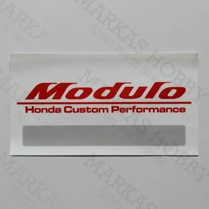 Stiker / Sticker Honda Modulo Barcode Tempel Dalam | Lazada Indonesia
