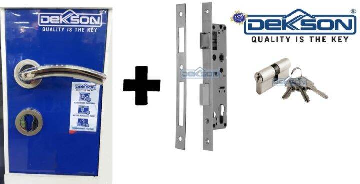 Set Kunci Pintu KAYU Dekkson Silinder Handle Kunci Dekson Dekkson SNI ...