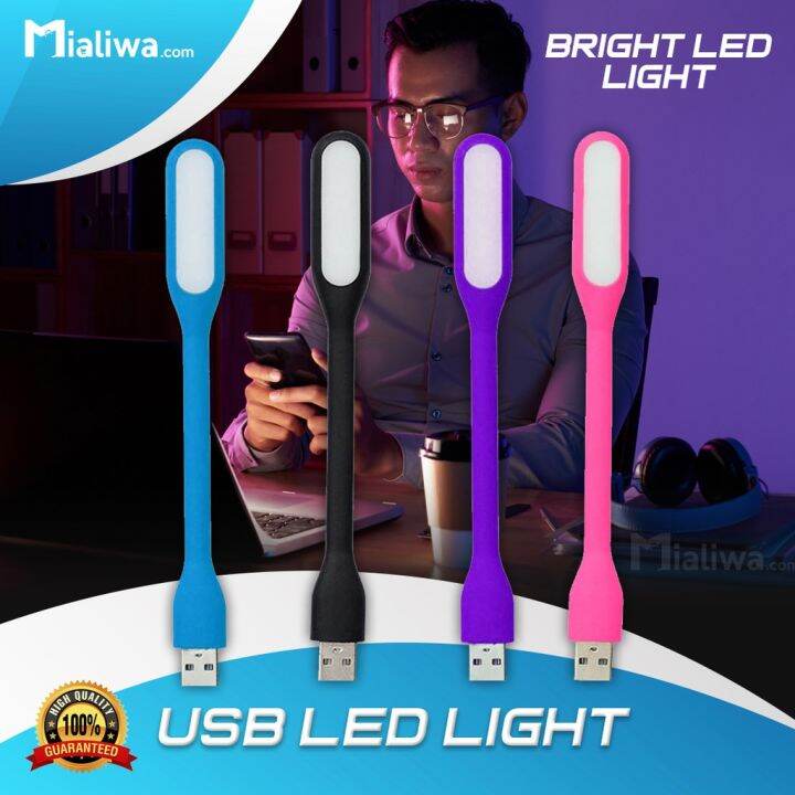 { PHK } LED LIght Portable Mini Usb Light Ultra Bright Flexible for ...