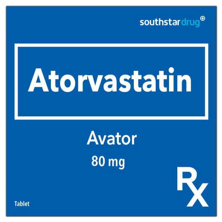 Rx: Avator 80mg Tablet | Lazada PH