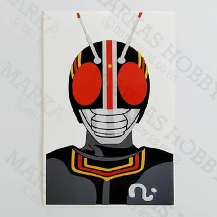 Stiker / Sticker Kamen Rider Black | Lazada Indonesia