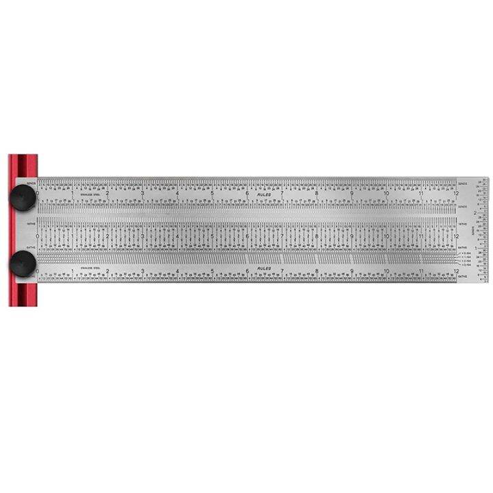 Precision Marking T-Shaped Rule,Tainless Steel Positioning Line Gauge ...