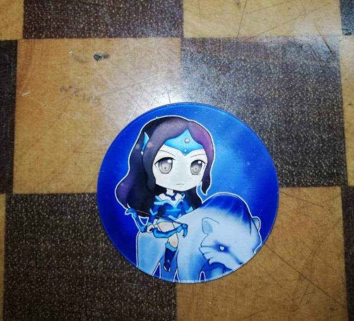 [Xsaye] Mirana (Princess of the Moon) Fan Art Acrylic Badge *Dota 2 ...