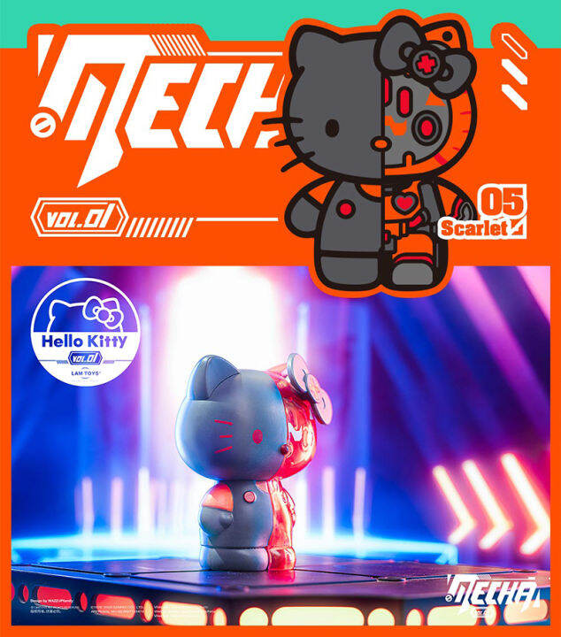 LAMTOYS x MECHA Hello Kitty Vol. 1 Blind Box by LamToys Collectibles ...