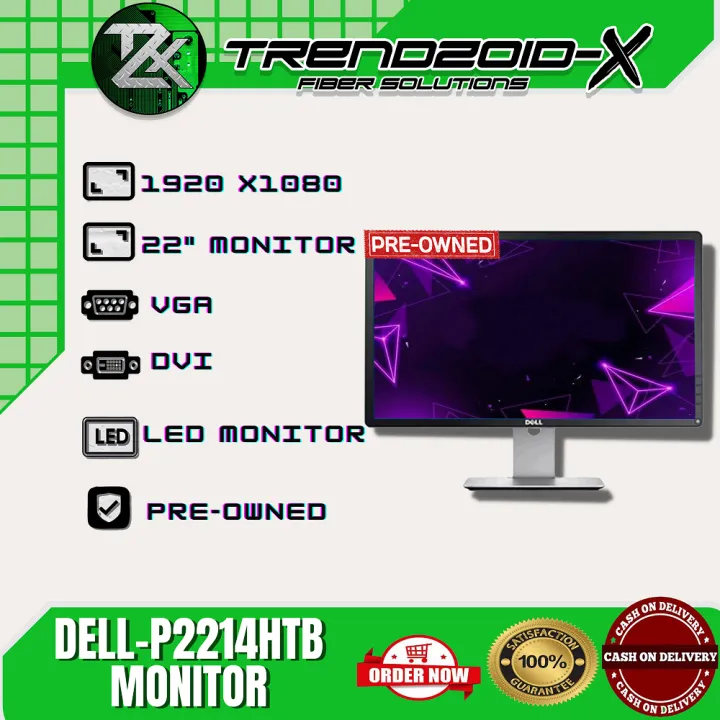 DELL P2214HB 22 INCHES MONITOR | TRENDZOID X-FIBER SOLUTIONS | Lazada PH