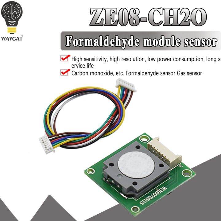 Official Ze08 Ch2o Common Type Of Electrochemical Sensor Module Module Formaldehyde Home