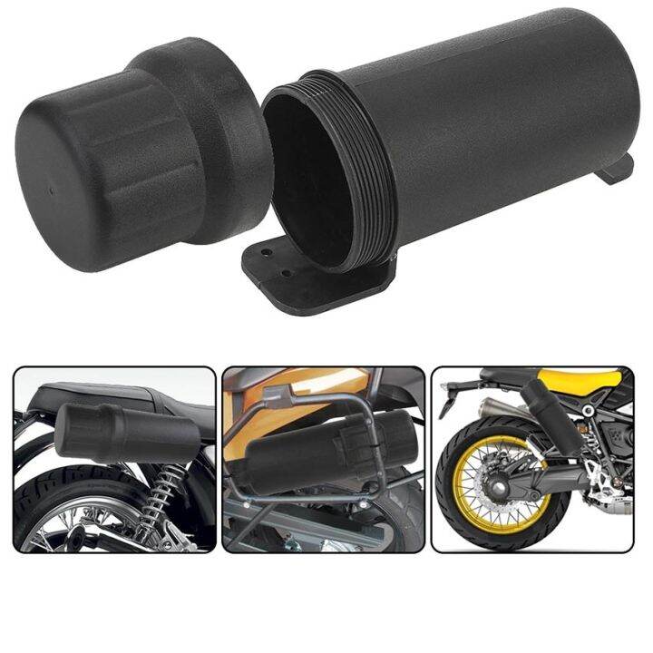 Universal tool tube motorcycle For Gloves Raincoat Storage Box Fit ...