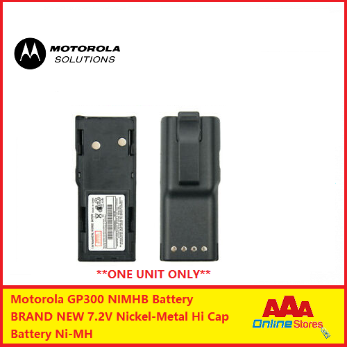 [Ready Stock] Original Motorola GP300 NIMHB Battery BRAND NEW 7.2V ...
