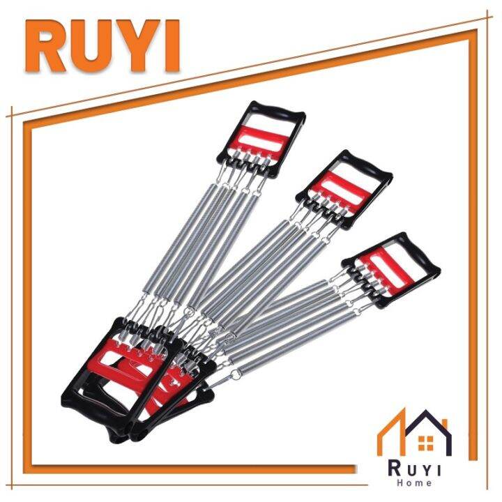 Multifunctional Fitness Arm Chest Expander Five Springs Chest Expander ...