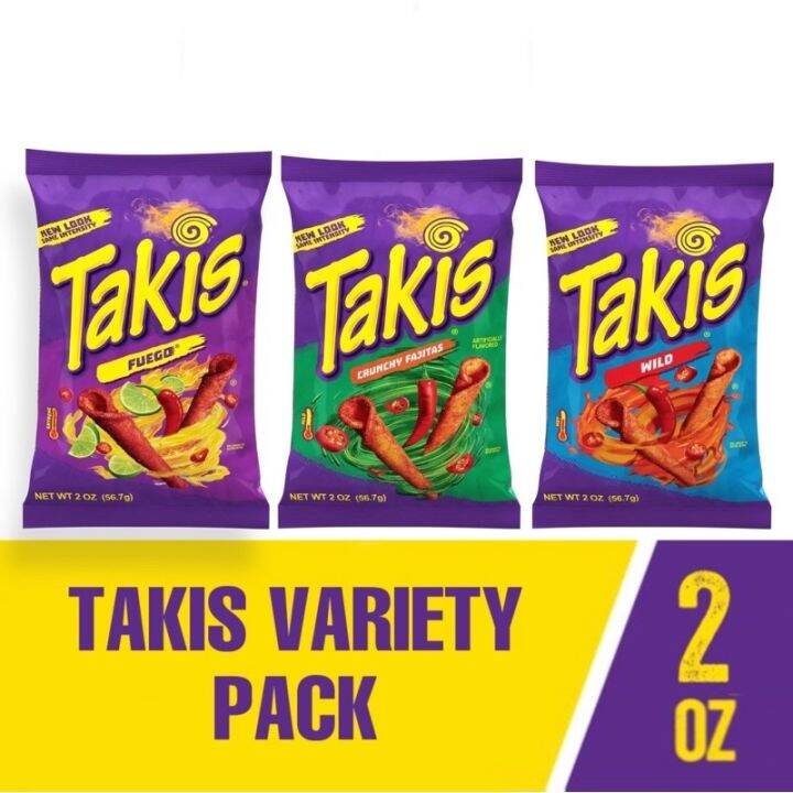 Takis Variety Bundle (3pcs 2oz takis) | Lazada PH