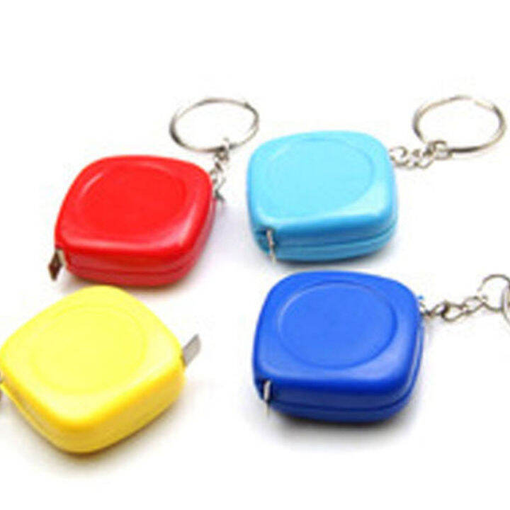 1m/3ft Easy Retractable Measure Ruler Tape Mini Portable Pull Ruler ...