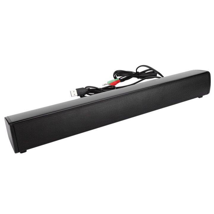 Computer Speakers Sound Bar USB Wired Desktop Full-frequency Stereo ...