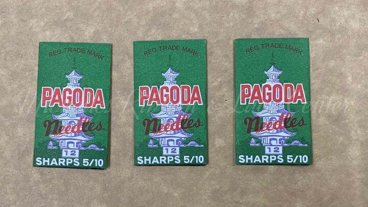 Pagoda Sewing Needle sold by per 3 packs | Lazada PH