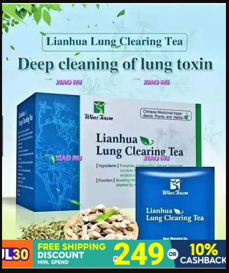 On Hand Authentic Lian.Hua Lung Clearing Tea Boost Immunity Lian.Hua ...