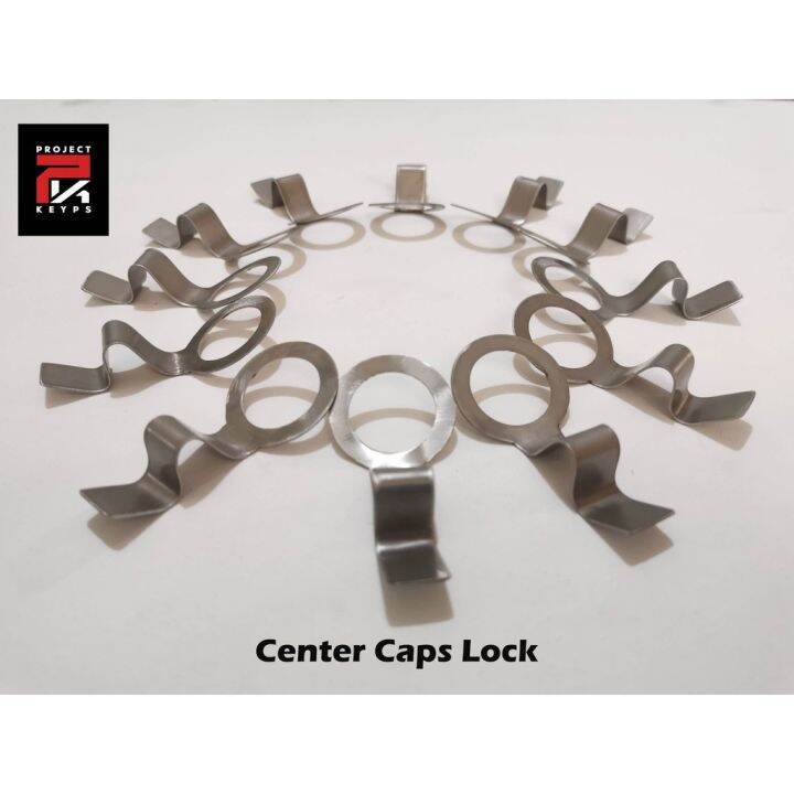 CARS Center Cap Locks for Toyota Fortuner Hilux Prado (Stainless ...