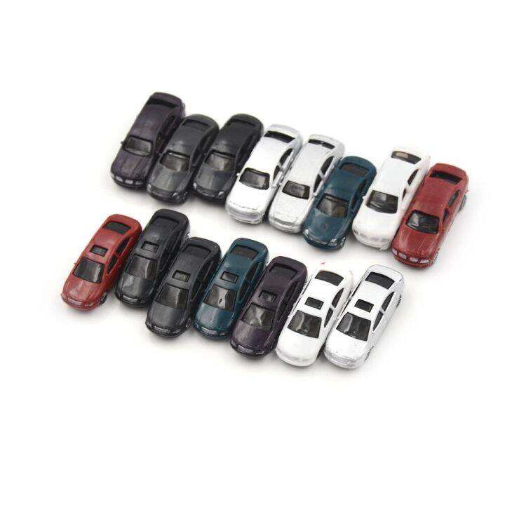 10Pcs Painted Model Cars Building Train Layout Scale HO (1 To 100 ...