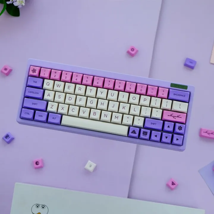 143 Keys/Set Mars Hana Theme Keycaps PBT Dye Sublimation Key Caps XDA ...