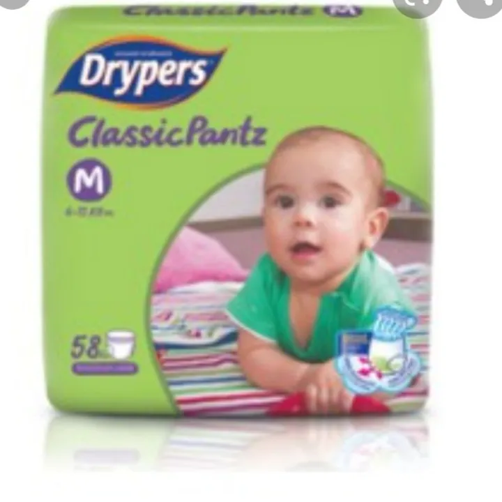Drypers (Genuine)Classicpants Mega Pack 【M Size】 | Lazada