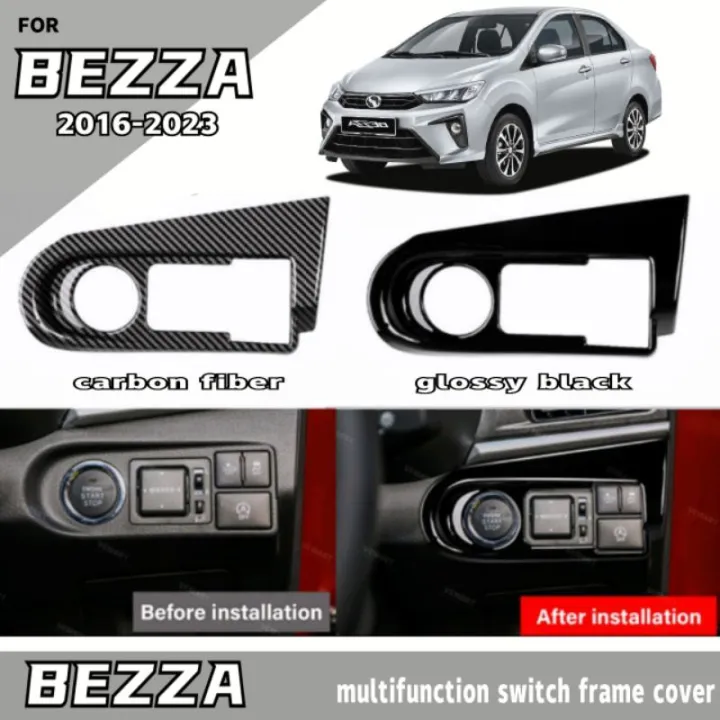 perodua bezza 2016 2017 2018 2019 2020 2021 2022 2023 carbon fiber ...
