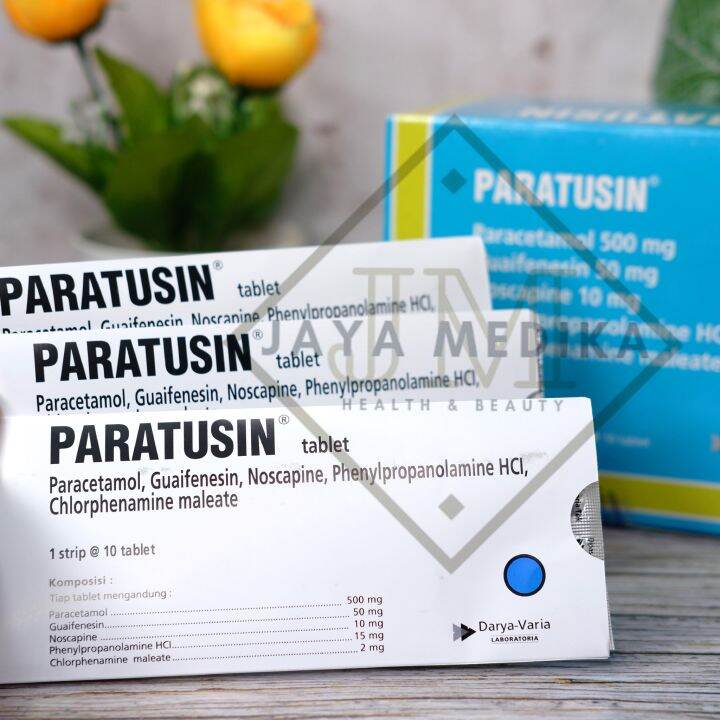 Paratusin 1 Strip Isi 10 Tablet | Lazada Indonesia