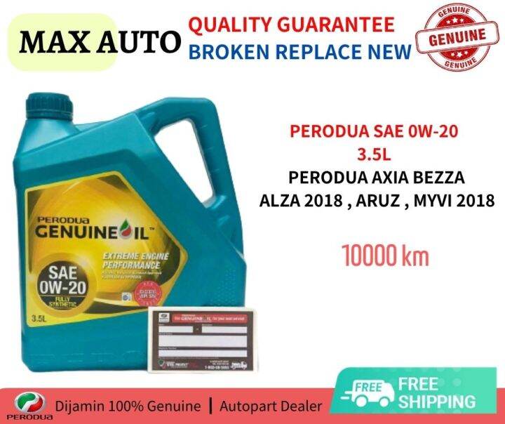 NEW PACKING SERVICE CENTER Axia Bezza Aruz Myvi 3rd Gen Genuine Perodua ...