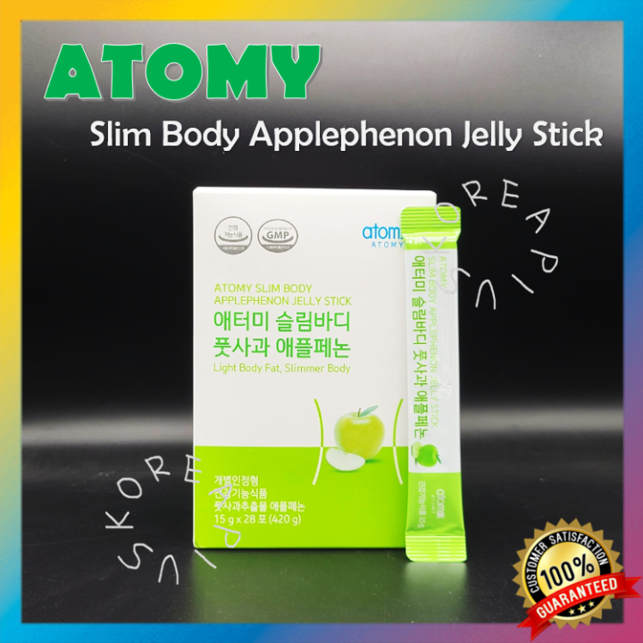 [ATOMY] Slim Body Applephenon Jelly Stick 15g X 28packs | Lazada Singapore