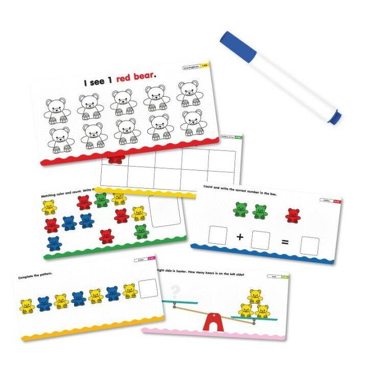 Card game for Bear Sorting game การ์ดเกมสำหรับเล่นคู่กับเกม Bear ...