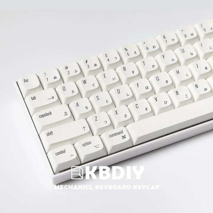 KBDiy XDA Profile PBT Keycaps 137 KeysSet For Apple MAC ISO Cherry MX ...