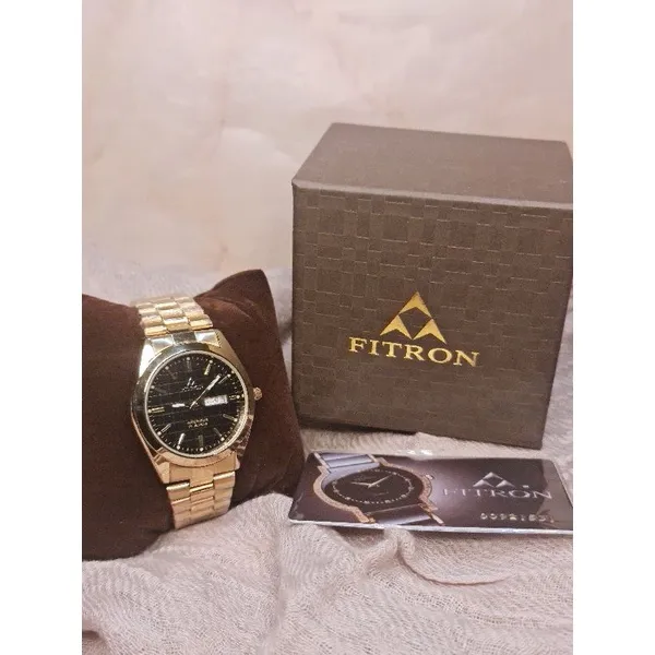 Authentic Fitron Gold Color Watch for Men | Lazada PH