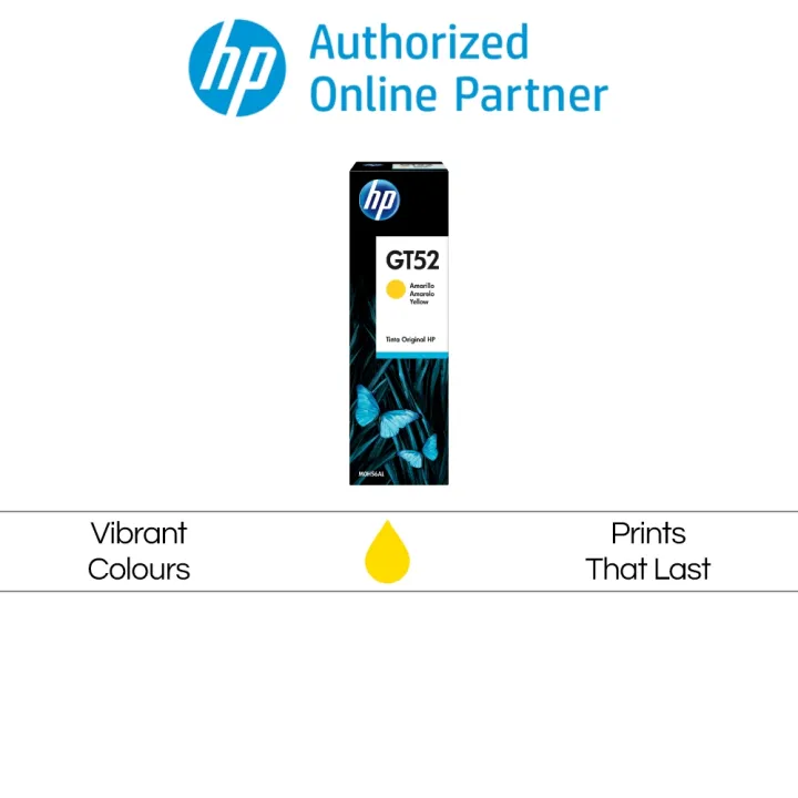 HP Original GT52 Ink Gt52 Ink Bottle Cyan Magenta Yellow | Lazada PH