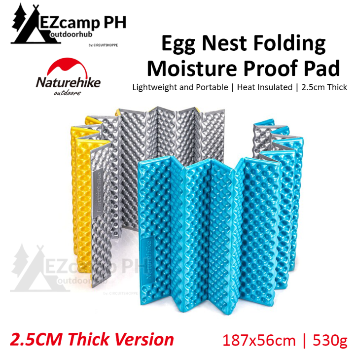 Naturehike Camping Mat Foldable 2.5CM Thickness Ultralight Egg Nest ...
