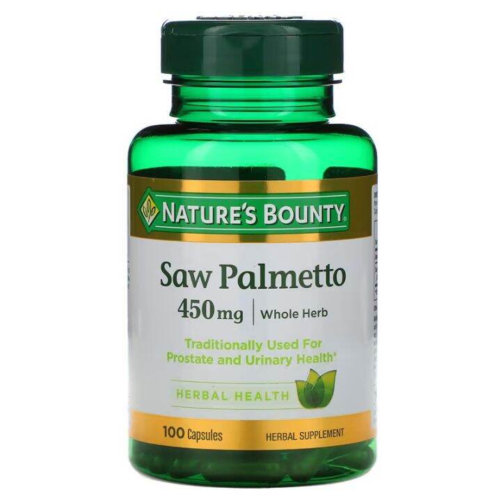 Saw Palmetto, 450 mg, 100 Capsules | Lazada PH