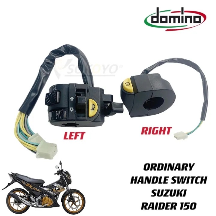 1 Set Domino Handle Switch for Suzuki Raider 150 Motorcycle Left and ...