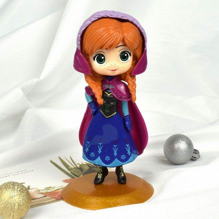 Action figure frozen anna- Topper Cake Mainan Anak hiasan kue bolu ana ...