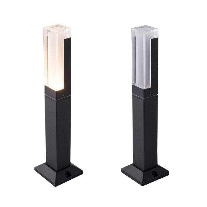 Outdoor IP65 Waterproof Led Bollard For Ho Aluminium Modern Style COB Led Garden Light 10W ...