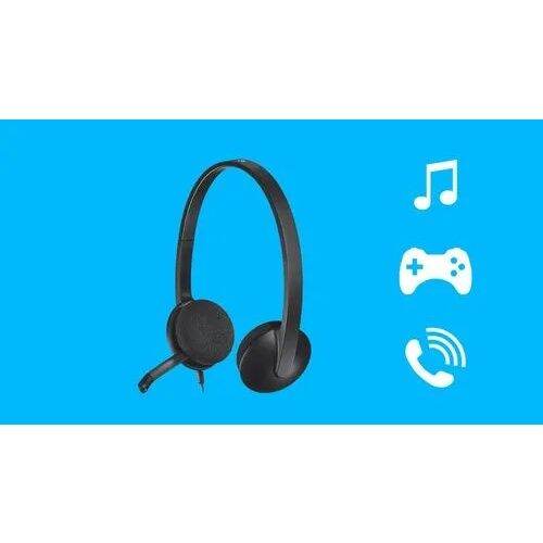 wireless bluetooth connection Logitech H340 Wired Headset, Stereo ...