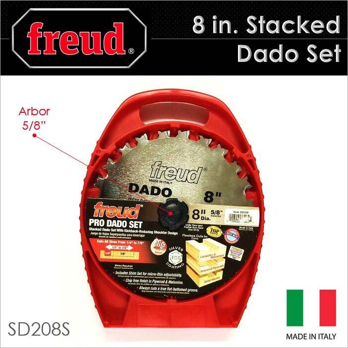 Freud 8-inch Stacked Dado Set - SD208S | Lazada PH