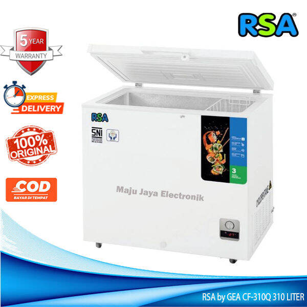 CHEST FREEZER RSA By GEA CF 310 / 310Q Cooler Box 310 Liter Low Watt ...