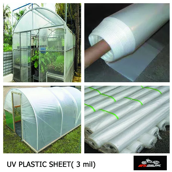 Legit UV Plastic Sheet (3 mil - 75 Microns) - 3x10 meters standard size ...