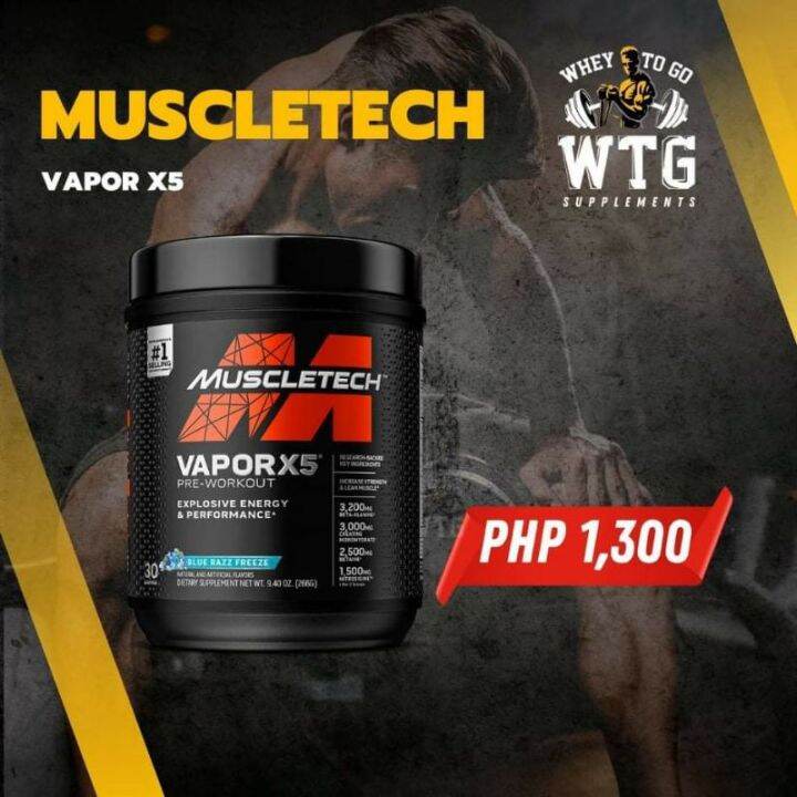 Muscletech Vapor X5 Next Gen Pre- workout | Lazada PH