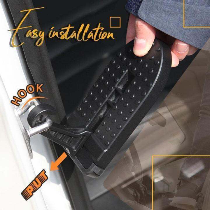 Multifunction Foldable Car Roof Rack Step Ladder Foot Universal Latch ...