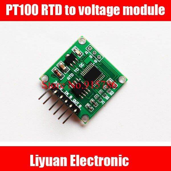 PT100 RTD to voltage module / PT100 to 0-5V 0-10V linear conversion ...