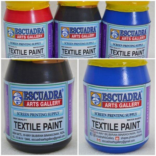PRINTING TEXTILE PAINT COLORS - 250gram / 500gram | Lazada PH