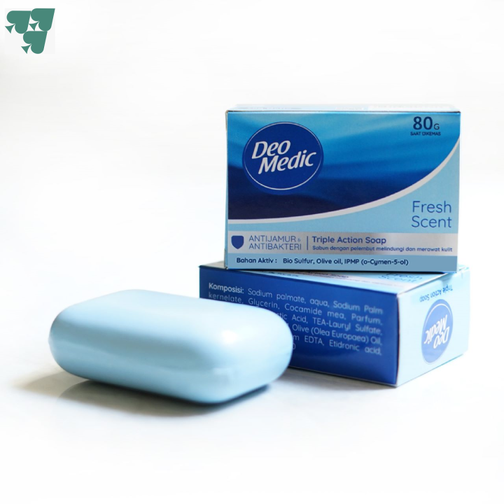 Sabun Deo Medic Triple Action Fresh Scent 80 Gr | Lazada Indonesia