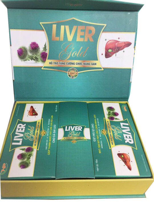 Liver Gold. Giải độc, tăng cường chức năng Gan. | Lazada.vn