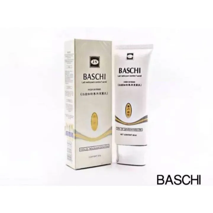 🔶ของแท้💯 โฟมล้างหน้าบาชิ Baschi Facial Cleanser ขนาด 80 กรัม | Lazada.co.th
