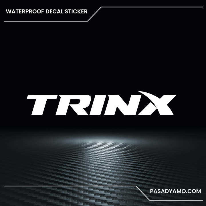 Trinx Logo Decal Sticker for Bikes 1.5 x 9 inches | Lazada PH