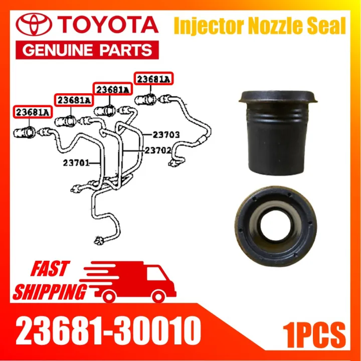 Genuine Toyota Seal Injector Nozzle 23681-30010 – Nozzle Seal / Plug ...