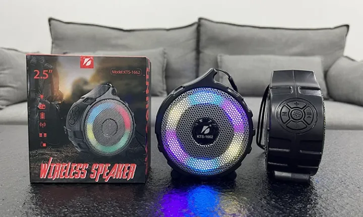ลำโพงบลูทูธ KTS-1662-1663 ดอก 2.5 นิ้ว เสียงดี พกพา แถมสายห้อย | Lazada.co.th