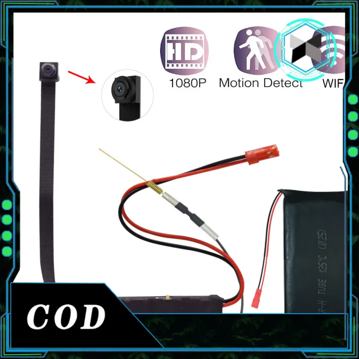 Mini HD Wireless WIFI IP Camera Hidden DIY Module DV DVR Nanny Micro ...